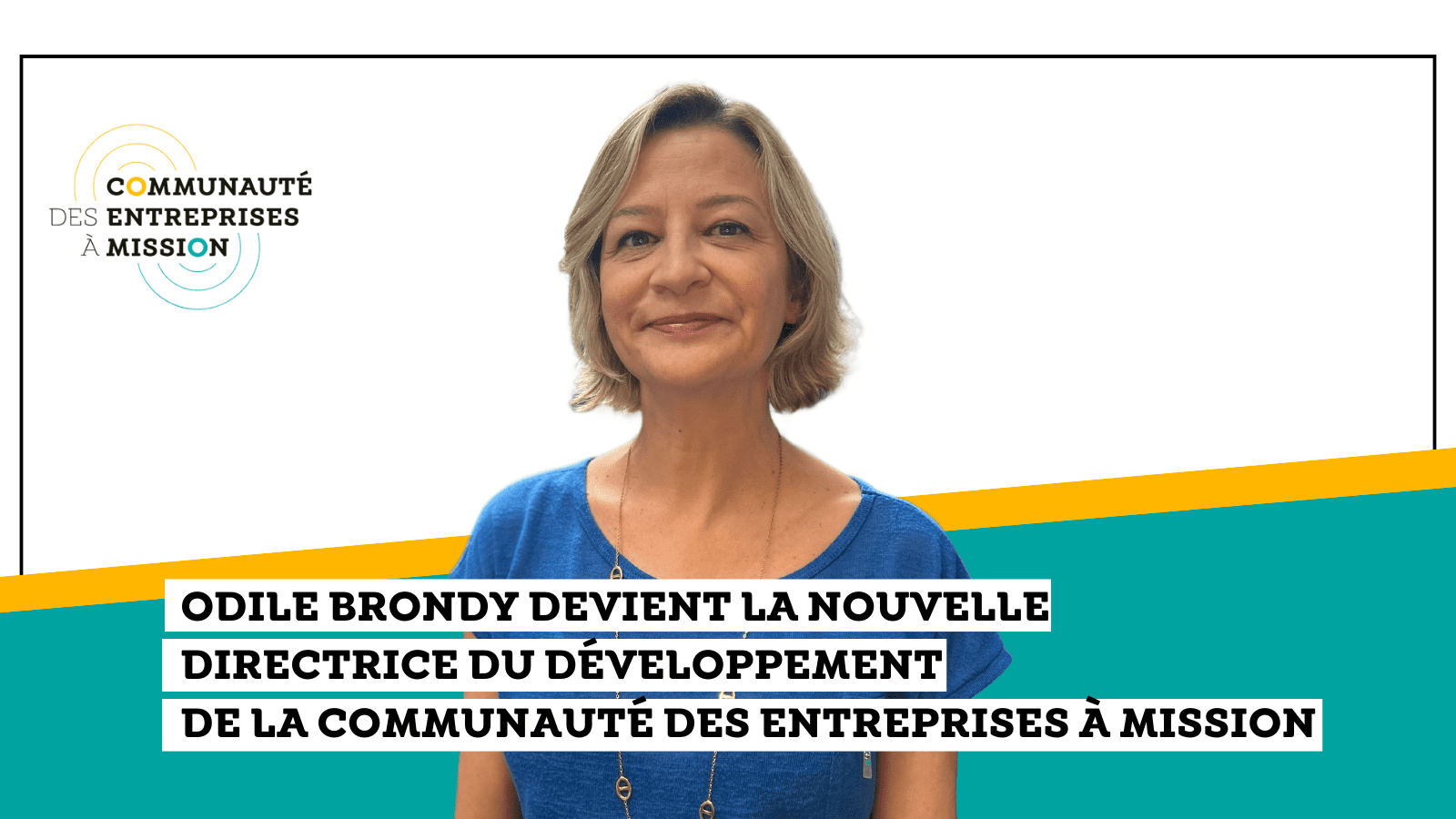 La Communauté des Entreprises à Mission est ravie d'accueillir Odile ...